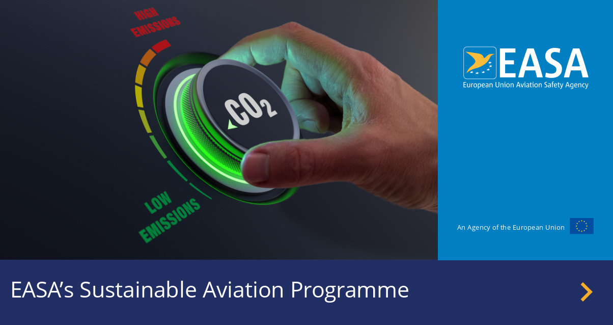 Programm der EASA für nachhaltige Luftfahrt | EASA