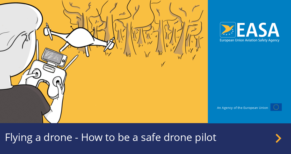 Flying a drone - How to be a safe drone pilot | EASA