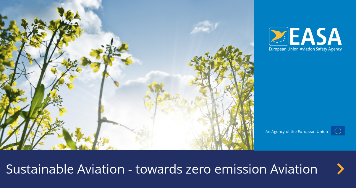 Sustainable Aviation - towards zero emission Aviation | EASA