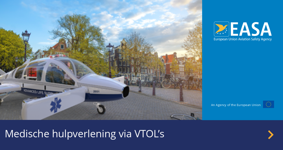 Medische hulpverlening via VTOL’s | EASA