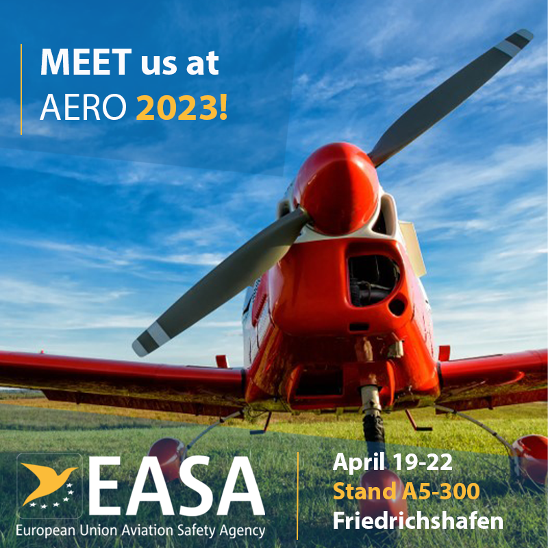 EASA at AERO 2023 - Stand n° A5-300 | EASA