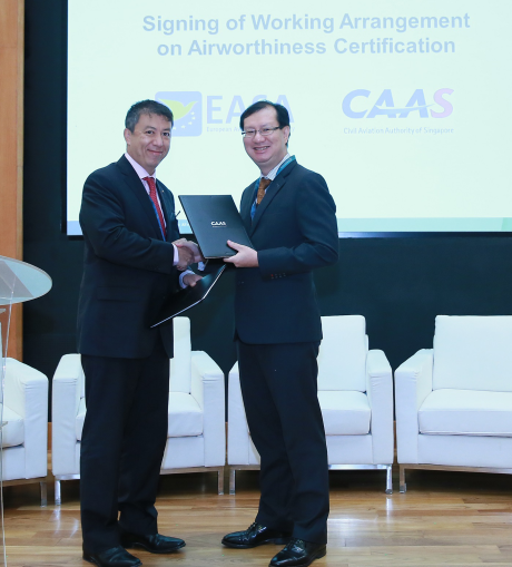 CAAS and EASA expand collaboration with new working arrangement on ...