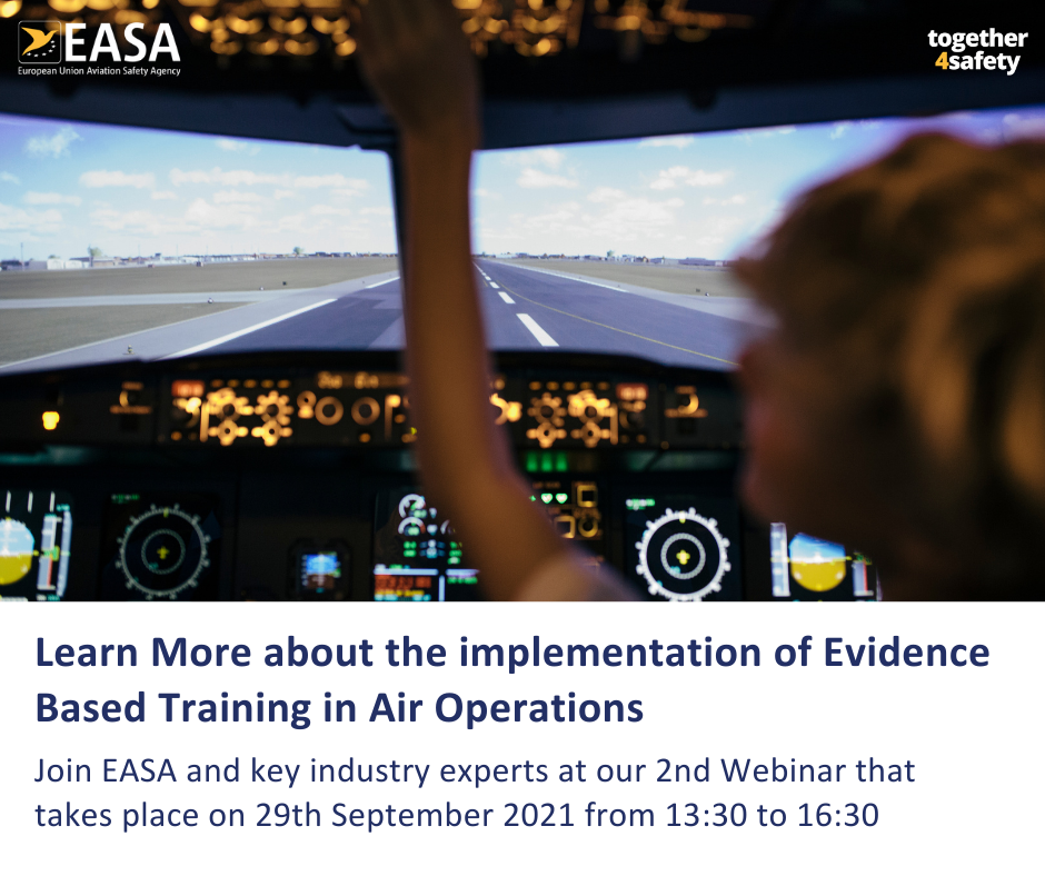 Evidence-Based Training – 2nd Workshop - Online event | EASA